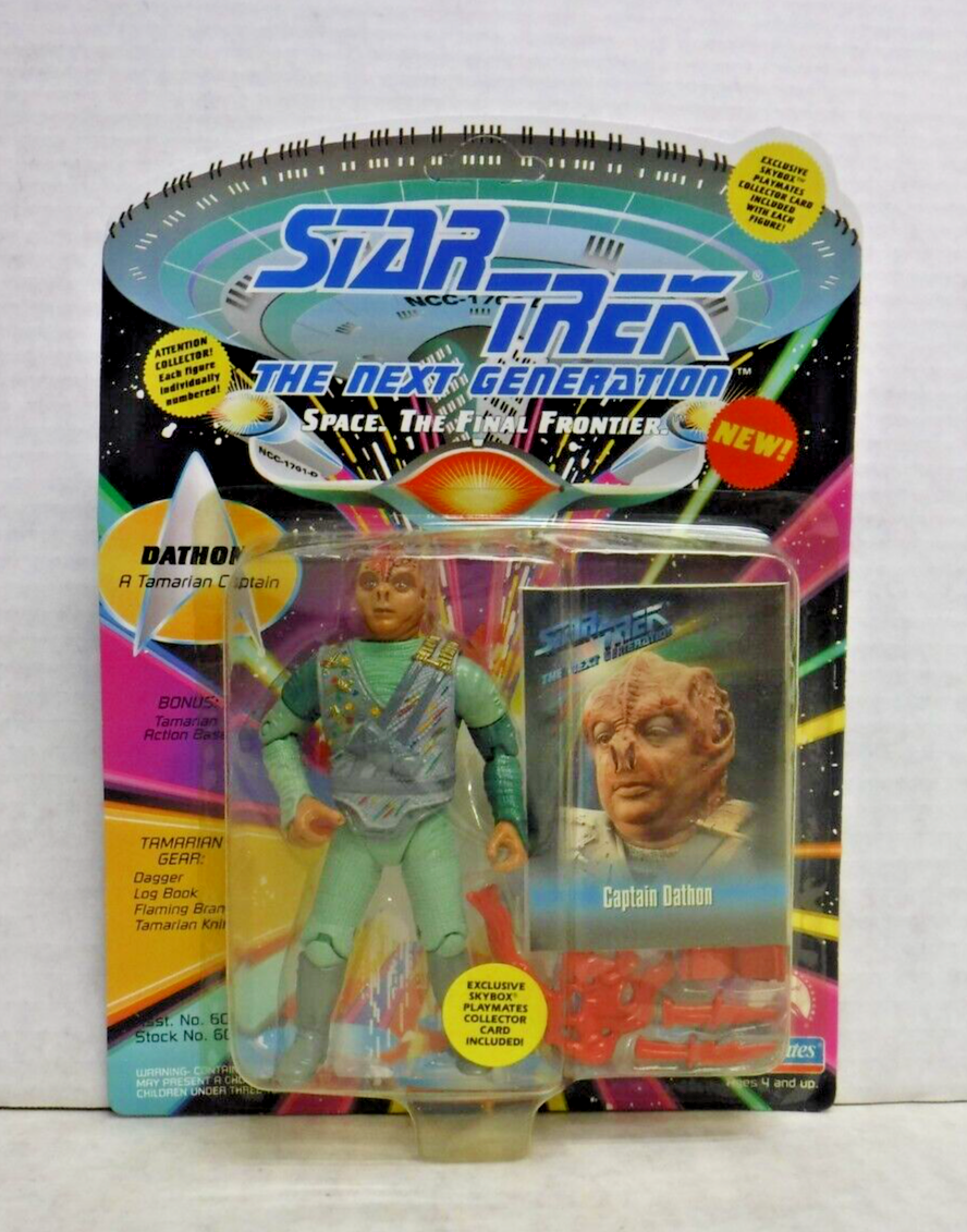 Captain Dathon A Tamarian Captain Star Trek TNG Playmates 1993 Figure ...