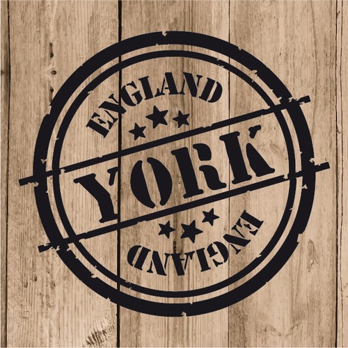 York Sticker Vinyl 10 cm / 4" Decal Stamp York England Wall Laptop Car ...