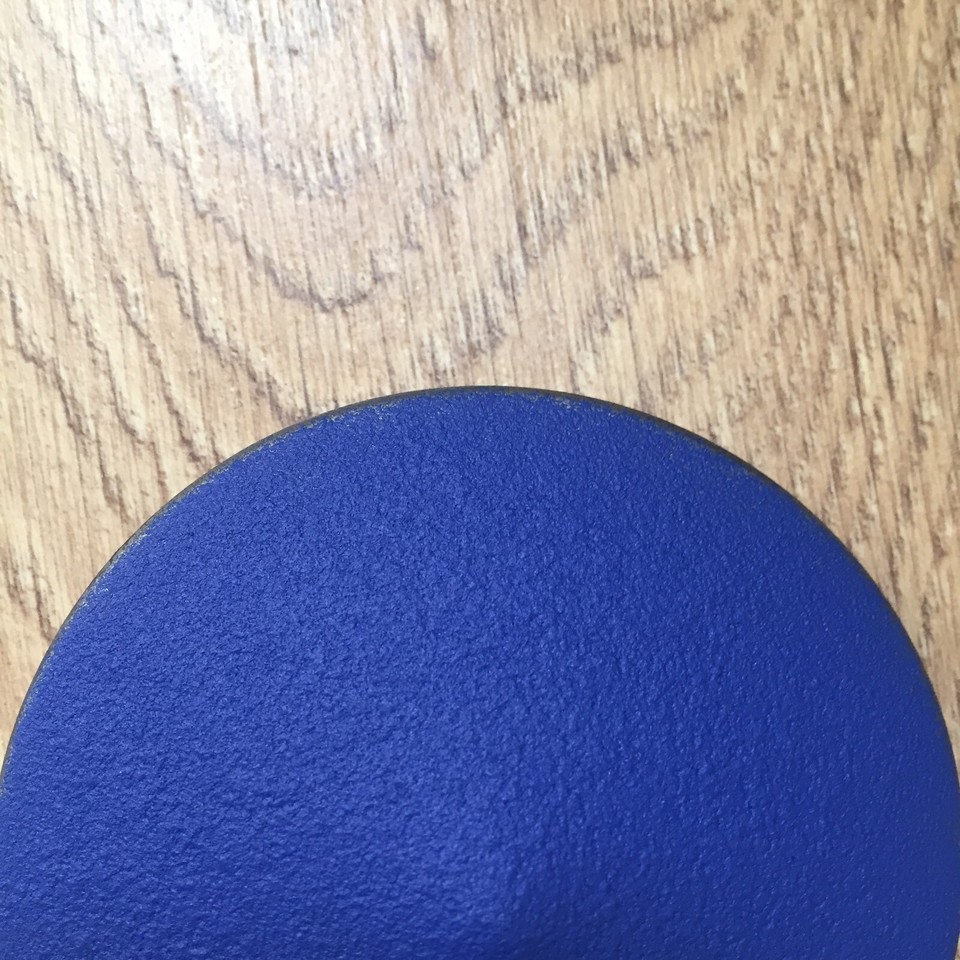 Matte Fine textured / Sandpaper ROYAL BLUE Powder Coating Paint, 1Lb ...