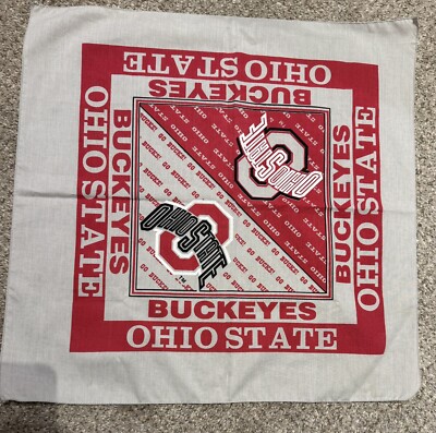 The Ohio State University Buckeyes National Champions Scarf | eBay
