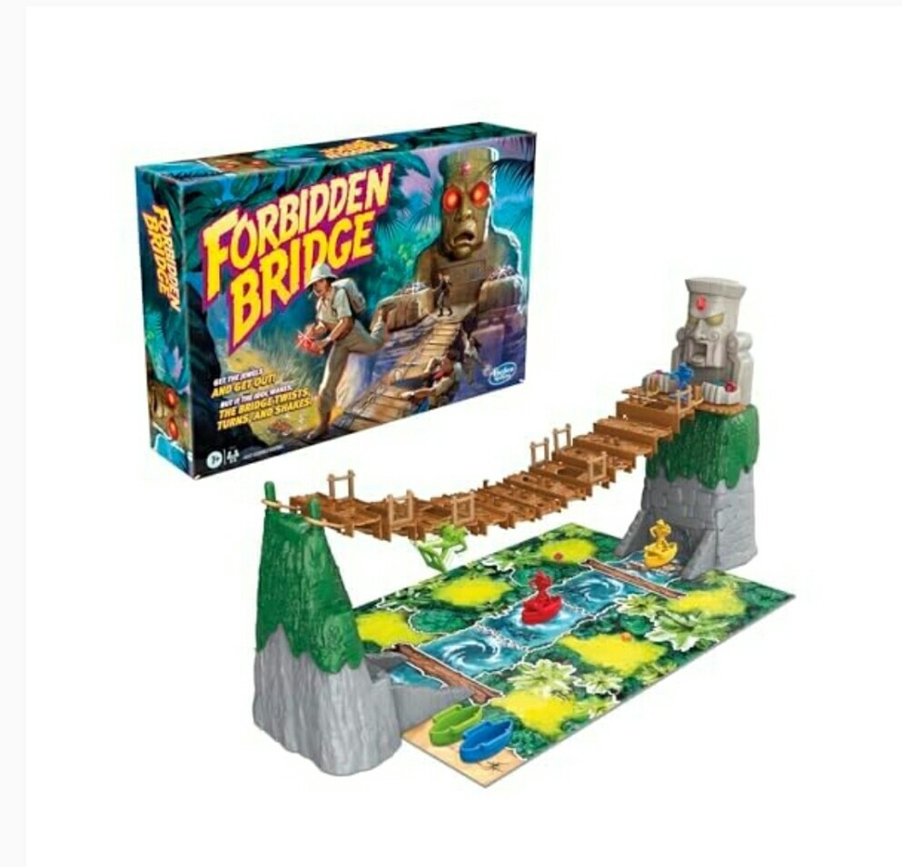 Hasbro Forbidden Bridge Adventure Game Board - 82006505 195166143583 | eBay