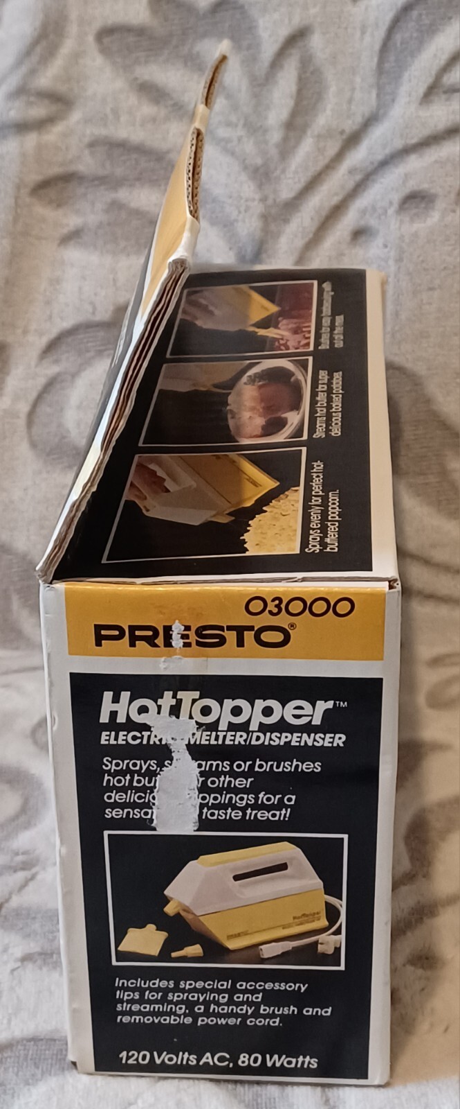 Vintage Presto Hot Topper Automatic Electric Melter Dispenser Butter ...