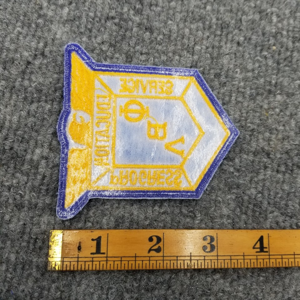 FBLA Future Business Leaders Of America Service Education Progress Patch Eagle | eBay