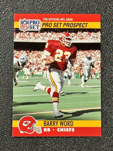 1990 Pro Set - #759 Barry Word | eBay