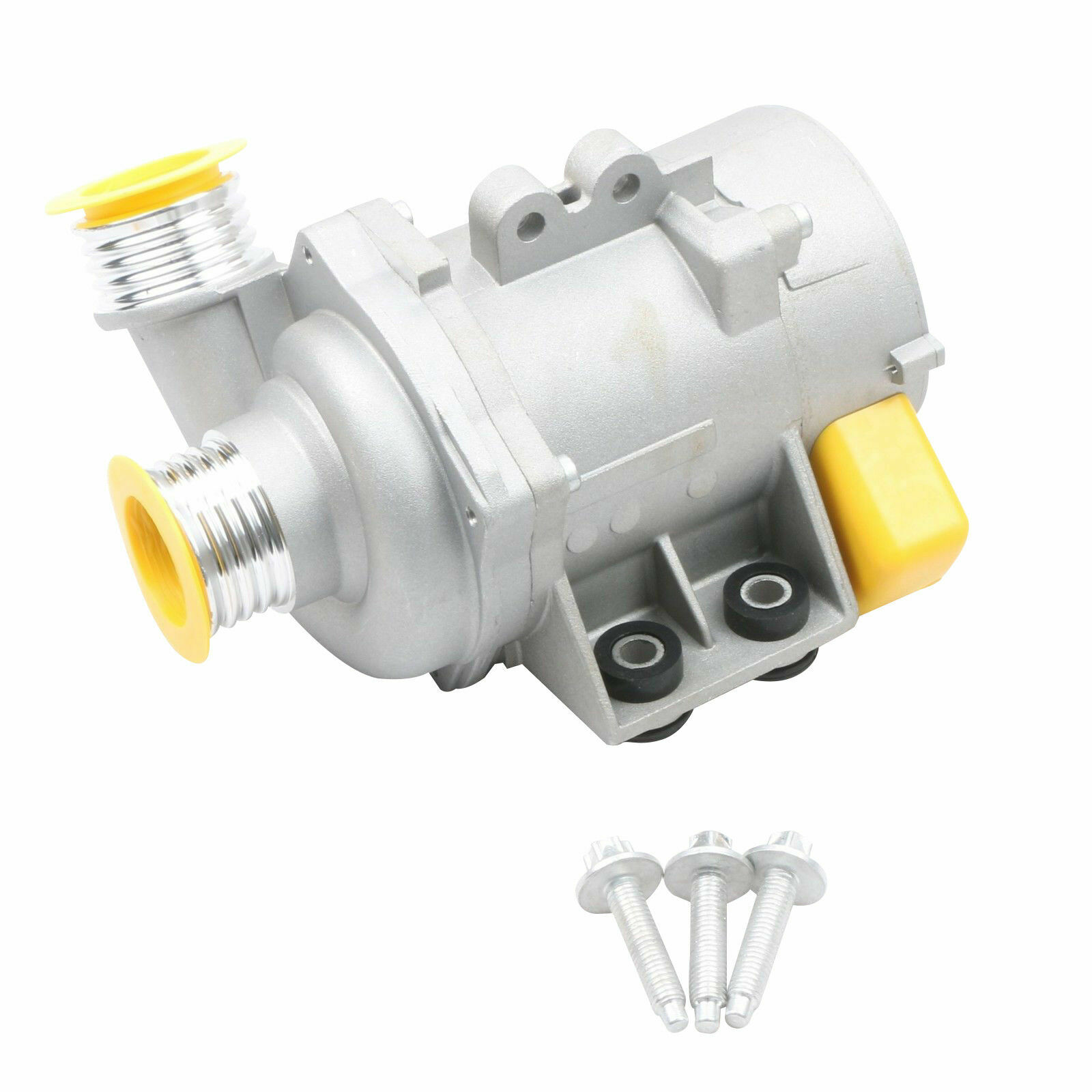 Electric Engine Water Pump & Thermostat & 3Bolts Fit BMW 11517563183 ...