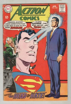 Action comics #362 April 1968 VG Neal Adams cover | eBay
