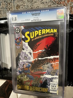 Superman #67 Cgc 9.8 Rare 🔥 On A Slab 5/1992 | eBay