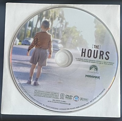 📀NEW THE HOURS (2003) - DVD disc only in white paper sleeve / no case ...