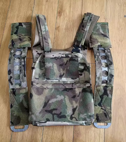 Lightweight Laser Cut FCPC V5 Tactical Vest + Tegris Side Panel Waist ...