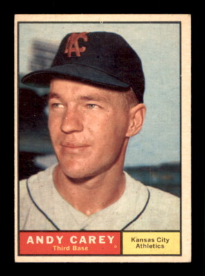 1961 Topps #518 Andy Carey | eBay
