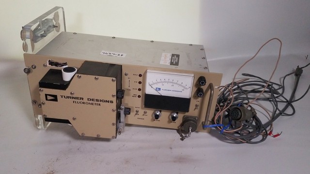 Turner Fluorometer Model 10-000 R Fluorescence Tester Analyzer Working ...