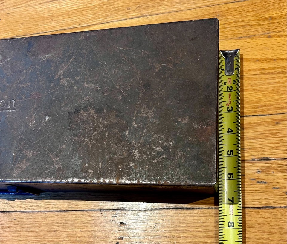 Antique/Vtg 1920s-1944? Snap-On Refrigeration Wrenches Sockets Tool Box ...