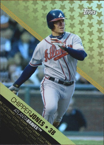 2008 Topps Stars #TS8 Chipper Jones - NM-MT | eBay
