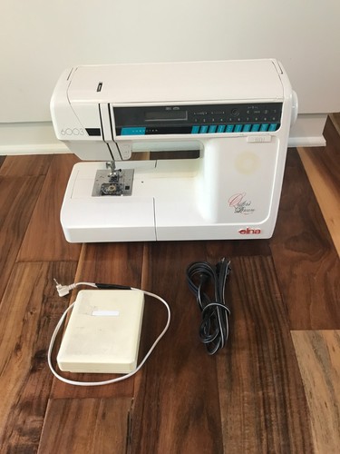 Elna Quilter's Dream 6003 Sewing Machine With Power Cord & Foot Pedal ...
