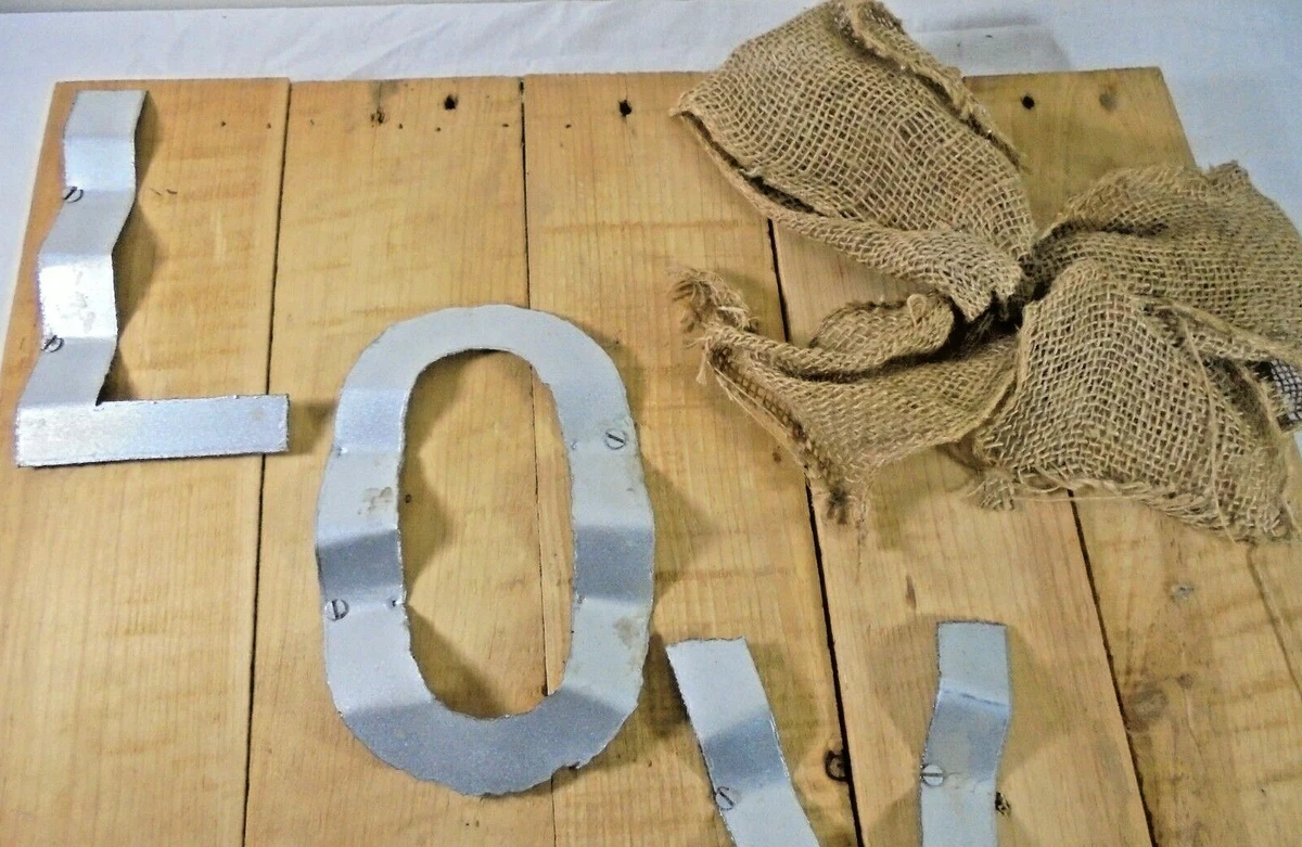 Burlap Rustic Country Wall Decor