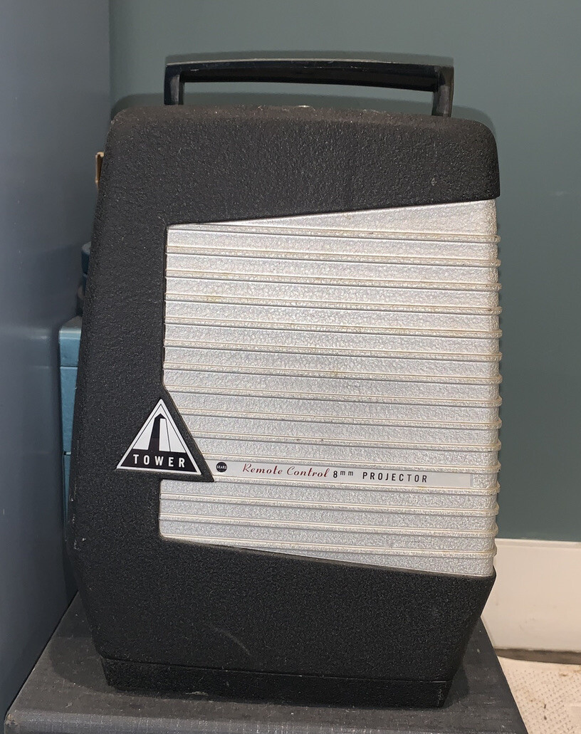 Tower Projector SearsTested Works Super Automatic 8mm Movie Vintage ...