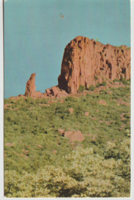Kneeling Nun Rock Formation, Silver City New Mexico Vintage Postcard ...