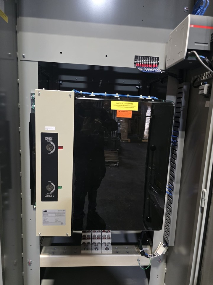 NEW ABB Zenith ZTG 1600A ATS Automatic Transfer Switch 480V 3PH SLD ...
