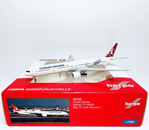 Herpa Wings 1:500 527330 Turkish Airlines B777-300ER TC-JJM „Marmara ...