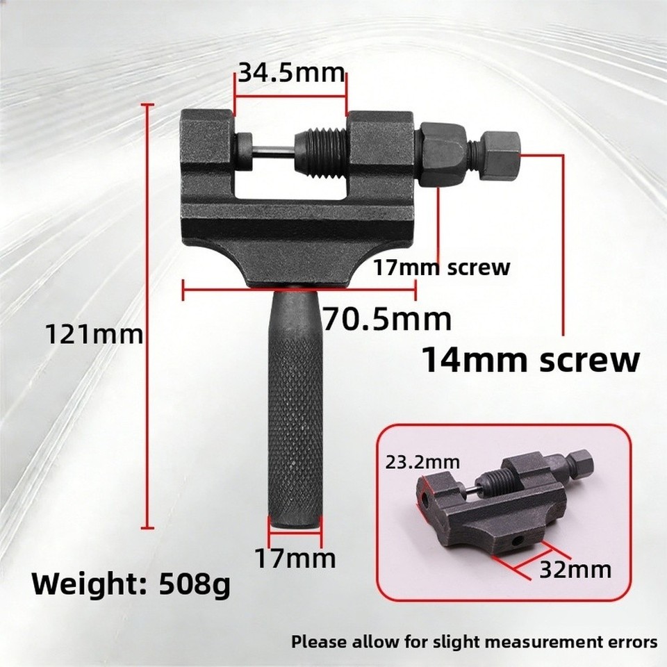 Motorcycle Chain Breaking Tool for 420 428 530 Chains Rust Resistant ...