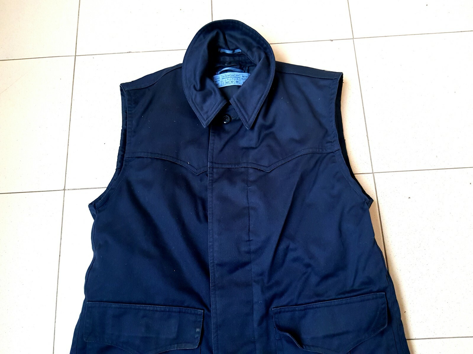 JNA Yugoslavian Army m77 blue police vest unifrom military Serbia ...