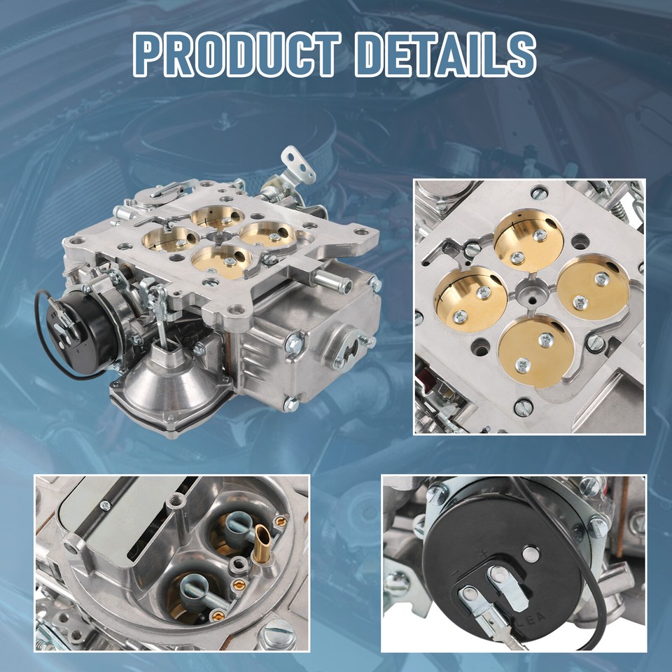 Fits For 4160 600 CFM 4 Barrel Carburetor Electric Choke 0-80457S 600 ...