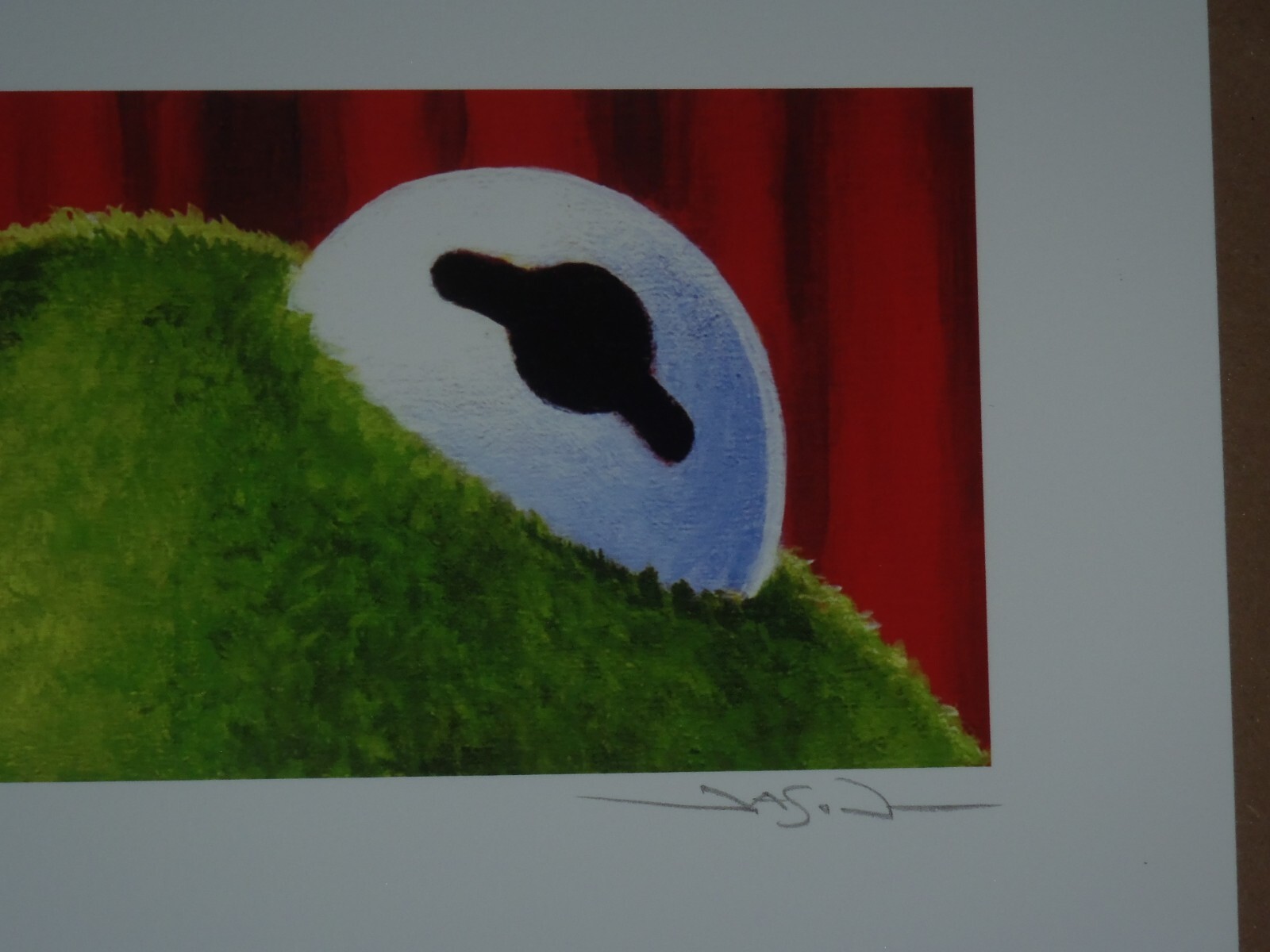 Kermit the Frog Eyes Without A Face art print poster Muppets Jason ...