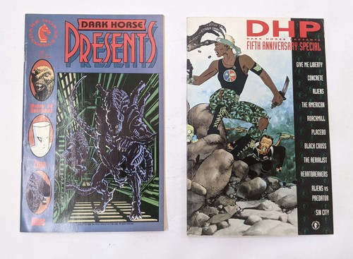 DARK HORSE PRESENTS: 5TH ANNIVERSARY SPECIAL ALIENS SIN CITY 1st Marv & DHP 34 | eBay