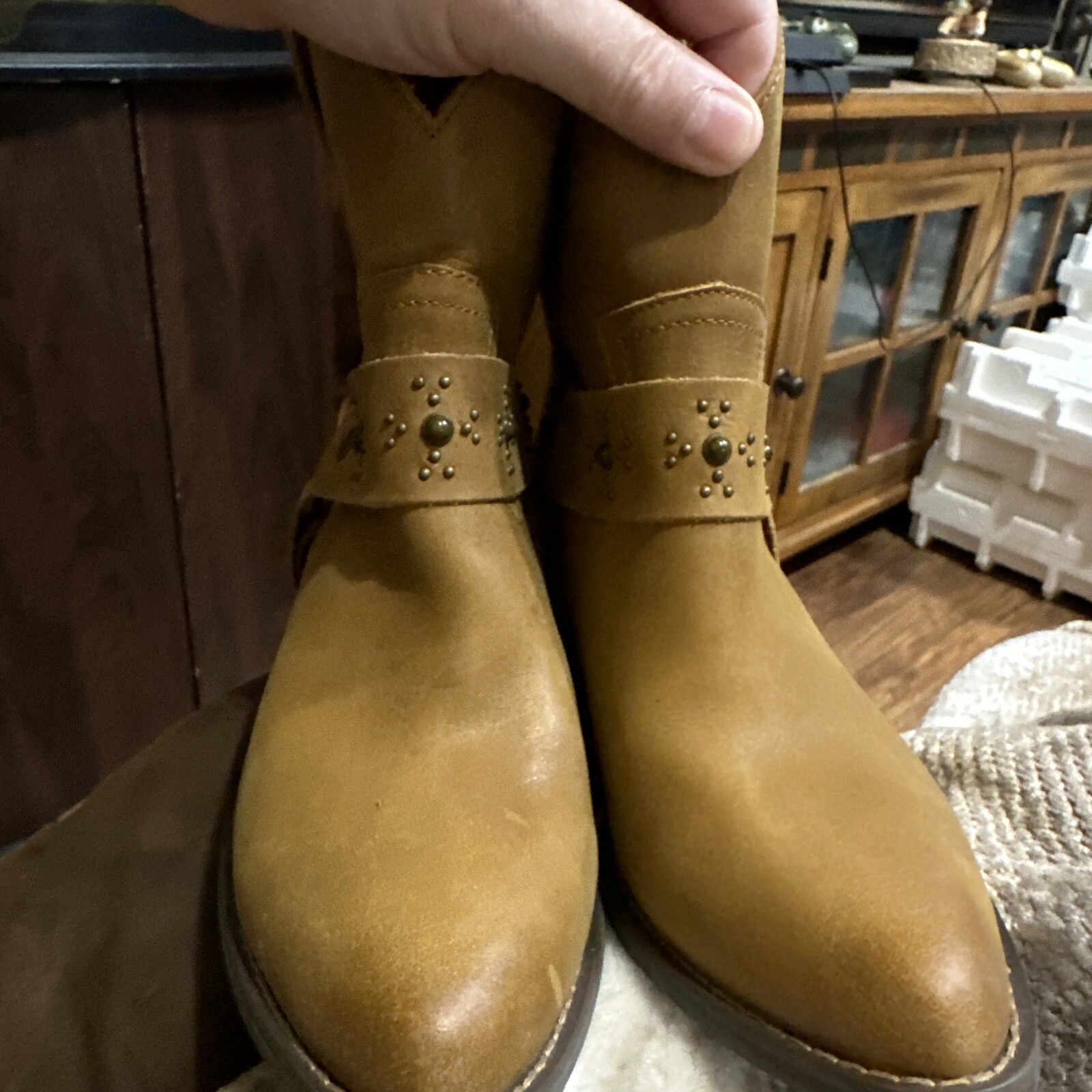 dingo primrose women's leather western boots - Gem