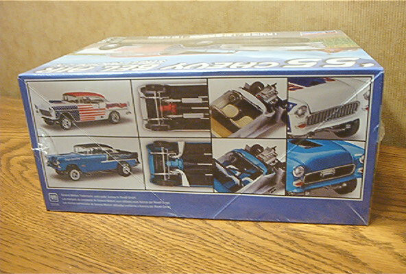 MONOGRAM '55 CHEVY BEL AIR STREET MACHINE 2' N 1 MODEL KIT 1/24 SCALE ...