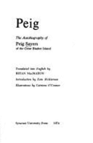 Peig: The Autobiography of Peig Sayers of the Great Blasket Island by ...