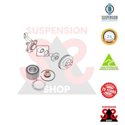 Front Axle Wheel Bearing Kit Suit NISSAN Note 1.6 NISMO S NOTE (E12) | eBay