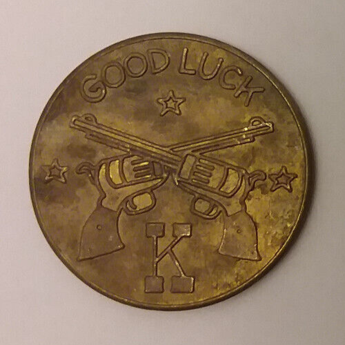 Knott's Berry Farm Buena Park, CA Good Luck Pistols Souvenir Coin Token ...