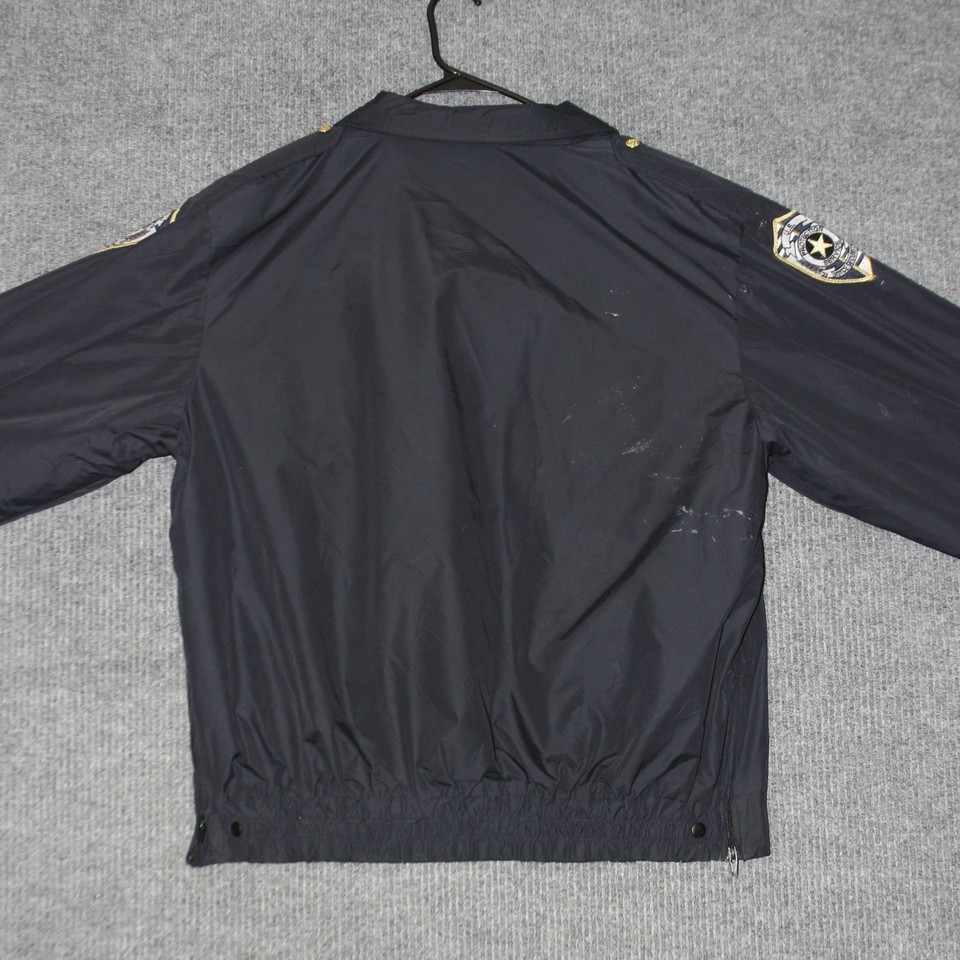 Vintage Galls Jacket Mens XL Blue US Protection Service Water Resistant ...