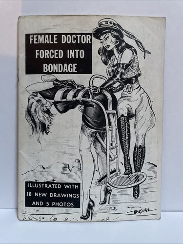 1960 Irving Klaw Nutrix Bondage Magazine FEMALE DOCTOR 18 Drawings & 5 ...
