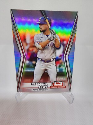 2023 Topps International Trading Card Day Nathaniel Lowe TEX-5 | eBay