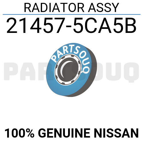 214575CA5B Genuine Nissan RADIATOR ASSY 21457-5CA5B for sale online | eBay