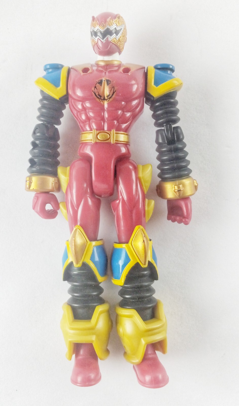 2003 Power Red Ranger Dino Thunder Triassic Quadro Super Battlized ...