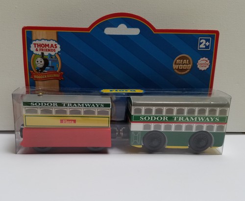 FLORA & TRAM - Thomas & Friends Wooden Railway -- New and Sealed ...