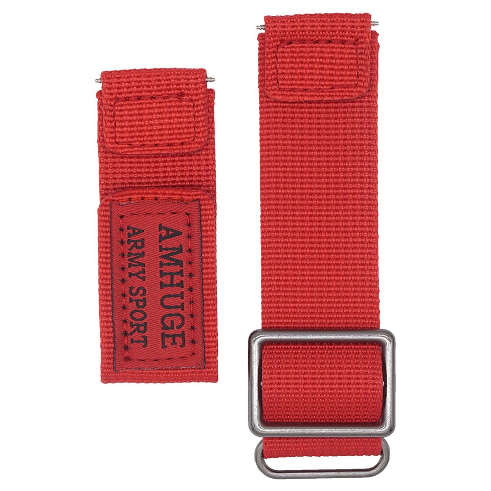 Nylon Watch Strap 18m 20mm 22mm Watch Band Hook&Loop Sport Waterproof ...