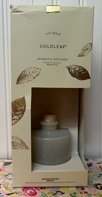 NEW IN BOX - THYMES GOLDLEAF REED DIFFUSER | eBay