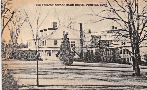 POMFRET CONNECTICUT~THE RECTORY SCHOOL-MAIN HOUSE-COLLOTYPE PHOTO ...