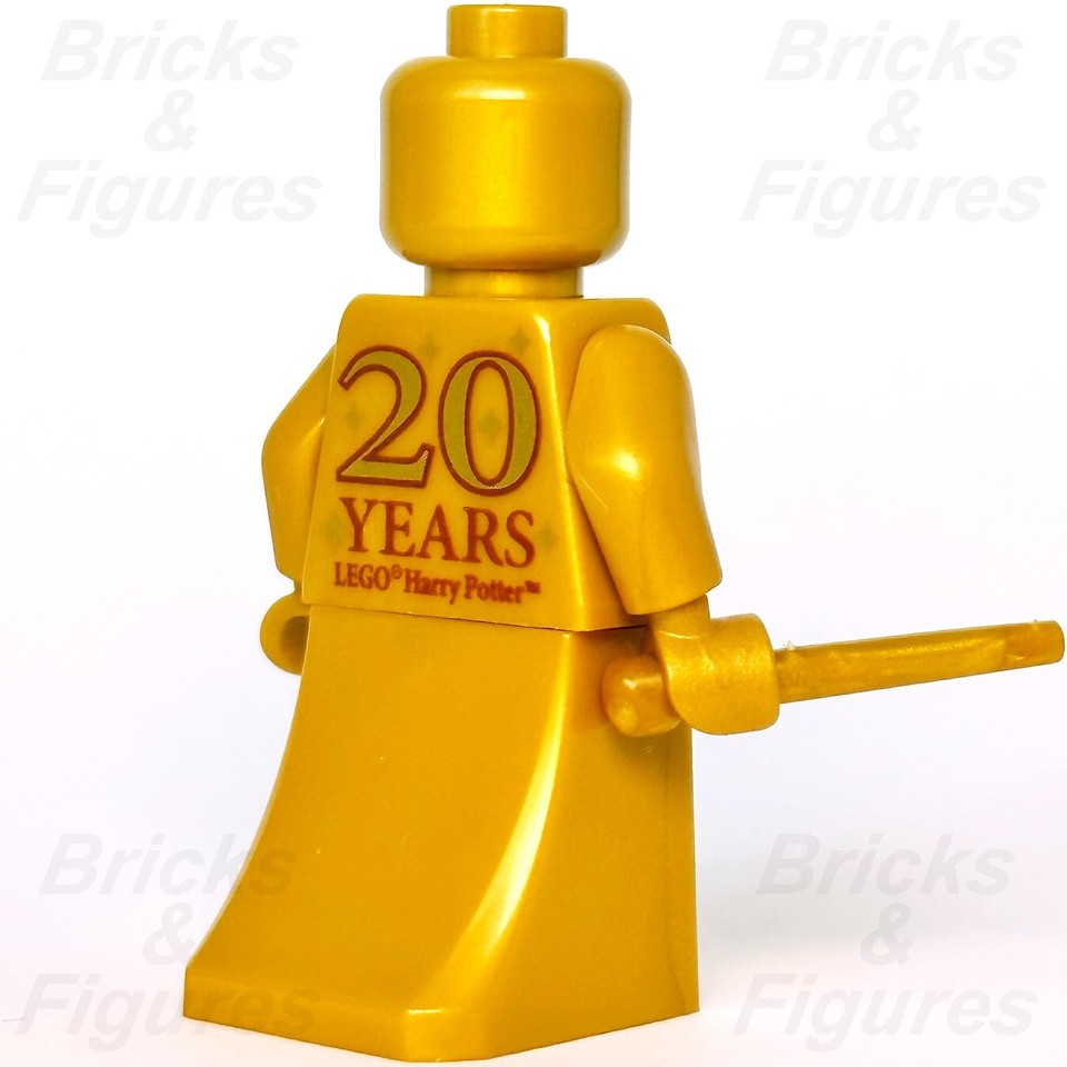 LEGO® Lord Voldemort Minifigure Harry Potter 20th Anniversary Gold ...