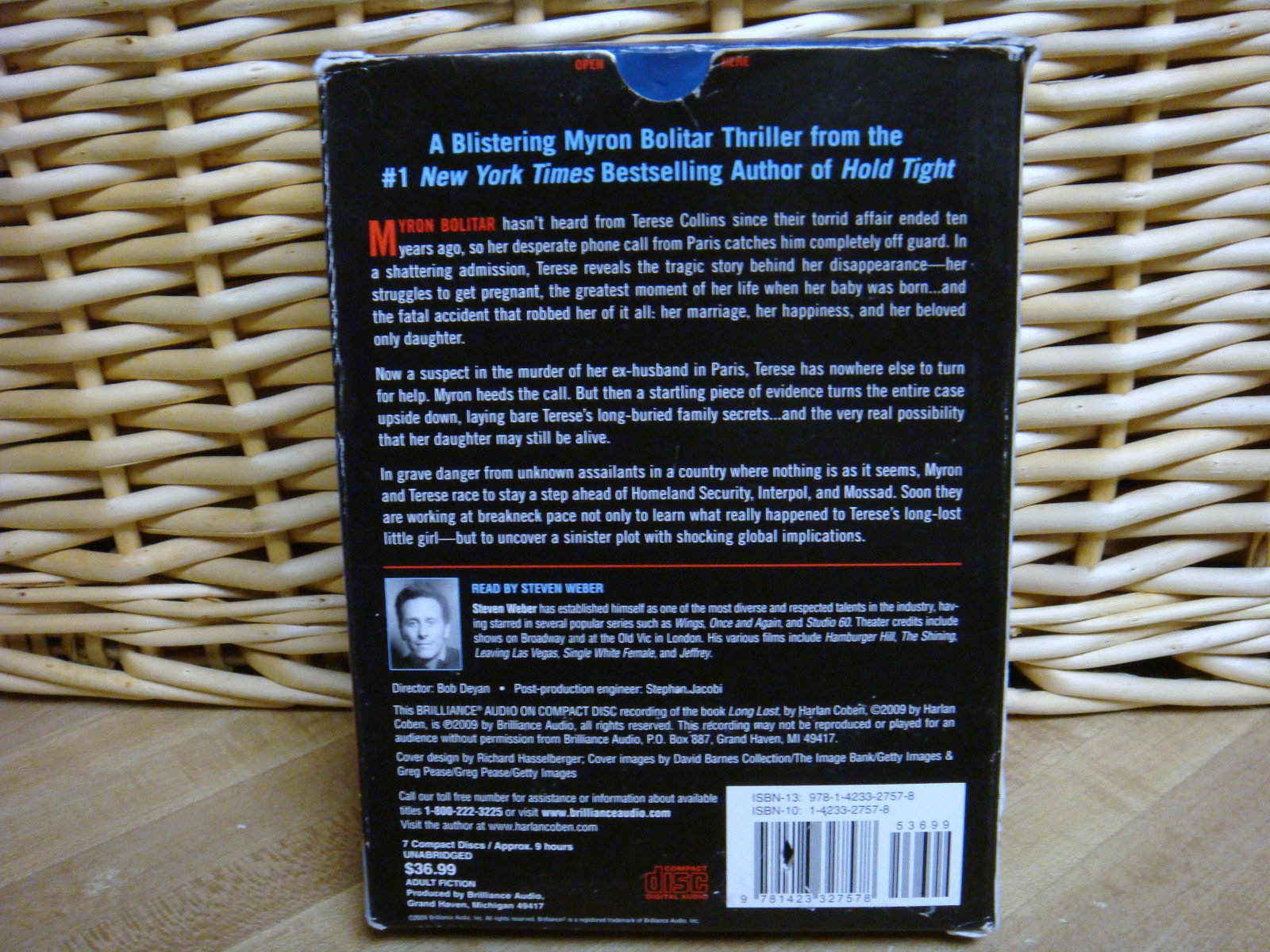 LONG LOST (Myron Bolitar #9) by Harlan Coben (2009, CD, Unabridged ...