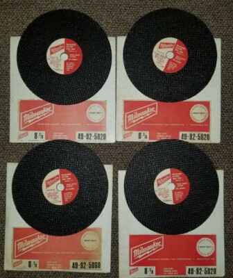 Milwaukee Tuck Point Grinding Wheel Lot Of 4 New 5/8 Arbor Hole | eBay