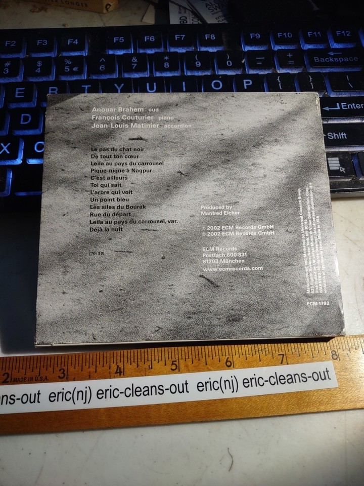 Le Pas Du Chat Noir by Anouar Brahem CD 2002 044001637322 44001637322| eBay