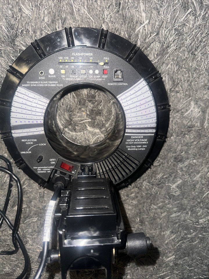 PAUL C BUFF ALIEN BEES ABR800 RINGFLASH UNIT | eBay