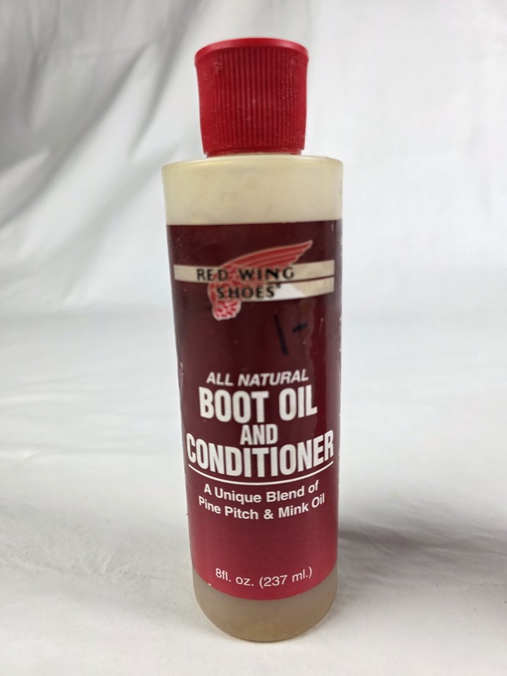 Vintage Red Wing Boot and Shoe Oil & Conditioner Lot Of 2 8 Fl Oz ...