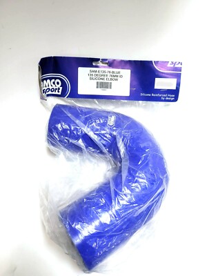 Samco Sport Silicone 135° Elbow, Blue, 76mm (3 inches) I.D., 125mm Legs ...