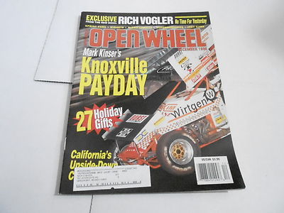 DEC 1996 OPEN WHEEL vintage car racing magazine | eBay